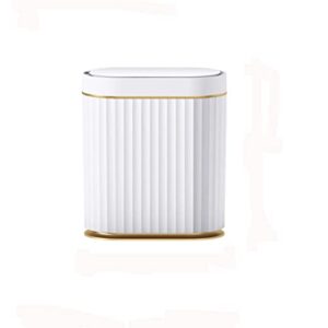 cxdtbh 7l smart sensor trash trash bin home electronic kitche rubbish bin toilet waterproof narrow storage bucket