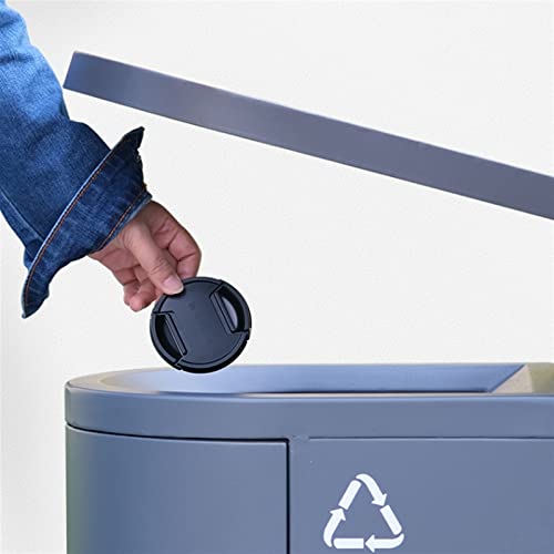 Outdoor Trash Cans Creative Gull-Shaped Trash Cans, Outdoor Classified Trash Cans with Ashtrays Simple Durable Outdoor Trash Cans for Street Parks and Public Places Garbage Can