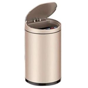 alukap small garbage can inductive trash can smart sensor household bathroom trash can storage bin trash can metal trash can