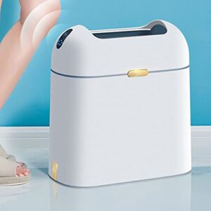 DOUBAO Automatic Garbage Bin 9L Bathroom Toilet Garbage Bin with Lid Smart Sensor Kitchen Rubbish Smart Trash Can