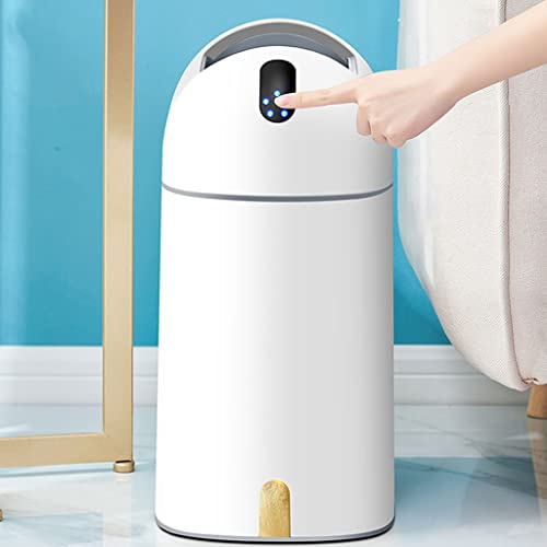 DOUBAO Automatic Garbage Bin 9L Bathroom Toilet Garbage Bin with Lid Smart Sensor Kitchen Rubbish Smart Trash Can