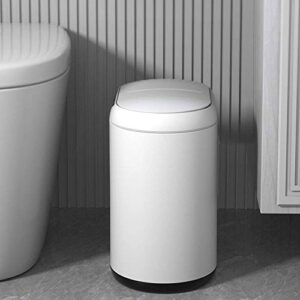 CXDTBH Smart Waterproof Trash Can Simple Electric Trash Can with Lid 10L Induction Trash Can, Perfect for Home, Kitchen, Office Trash Can for Bedroom (Color : E)