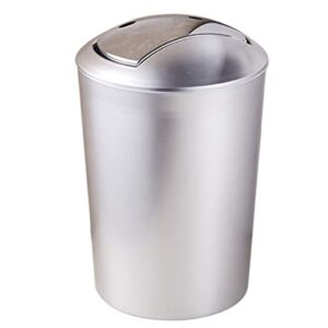 wsllk under sink trash can 6.5l bathroom garbage european style trash wastebin with lid kitchen trash cans storage tools garbage waste bin