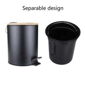 LYSLDH Flip Step Trash Can Garbage Bin Rubbish Waste Container Bathroom Kitchen