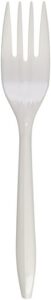 sunset medium weight plastic forks, 1000 count