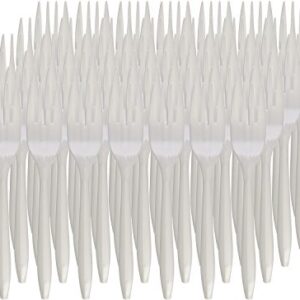 Sunset Medium Weight Plastic Forks, 1000 Count