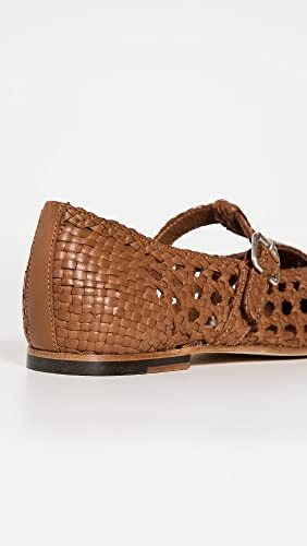 Freda Salvador Women's Fiona Flats, Caramel Woven, Tan, Brown, 11 Medium US