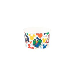 Glad for Kids Disney Mickey and Friends 6oz Paper Snack Bowls, Lids Not Included, 32ct | Disney Mickey Mouse Paper Snack Bowls, Kids Snack Bowls| Kid-Friendly Paper Snack Cups for Everyday Use