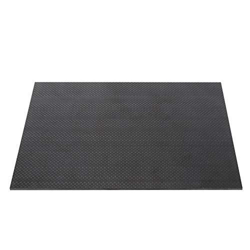 Carbon Fiber Board, High Hardness Carbon Fiber Sheet for Helicopter(Bright 230 * 170 * 1.5 mm)