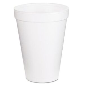 3 set of 1000 – dart container corp. 12j12 foam cups, 12 oz, white