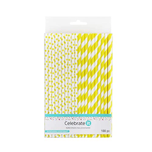 MICHAELS Printed Paper Straws by Celebrate It™ Entertaining