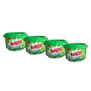 WashAttack Dishwashing Paste Soap 24 Pack (24 x 400g each) Lime - Attacks and Removes Grease