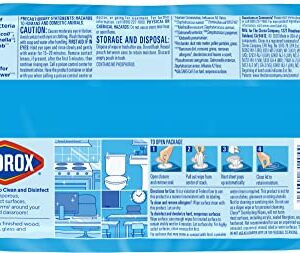 Clorox Disinfecting Wipes, Bleach Free Cleaning Wipes, 75 Wipes, Pack of 3, Fresh Scent (Package May Vary)