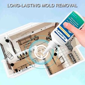 Mold Remover Gel, Household Washing Machine Cleaner for Washing Machine, Refrigerator Strips, Grout Cleaner Best for Home Sink, Kitchen, Showers(1Pack)