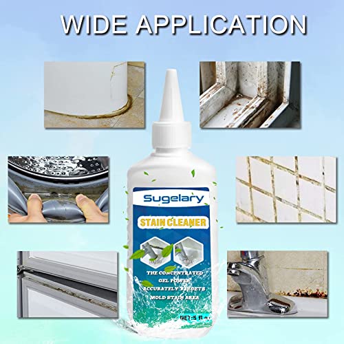 Mold Remover Gel, Household Washing Machine Cleaner for Washing Machine, Refrigerator Strips, Grout Cleaner Best for Home Sink, Kitchen, Showers(1Pack)