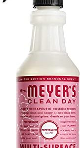 MRS. MEYER'S CLEAN DAY Multi-Surface Cleaner, Peppermint, 16 Fl Oz. (Pack of 12)