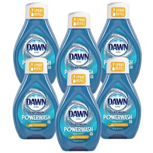 dawn ultra platinum powerwash refill dish spray citrus scent 16 oz (pack of 6)