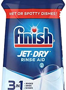 Finish Jet Dry Dishwasher Rinse Aid, 8.45 Ounce (Pack of 5)