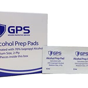 Sterile Alcohol Prep Pads,Medium, Qty 200