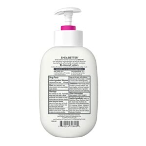 eos Shea Better Hand Sanitizer- Coconut Waters, Kills 99.9% of Harmful Bacteria, Instantly Moisturizes, 8 fl oz