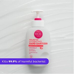 eos Shea Better Hand Sanitizer- Coconut Waters, Kills 99.9% of Harmful Bacteria, Instantly Moisturizes, 8 fl oz