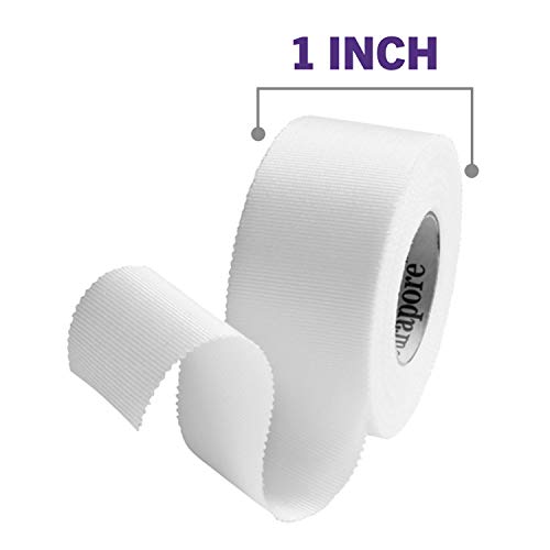 Nexcare Durapore Durable Cloth Tape, From the #1 Leader in U.S. Hospital Tapes, 1 Inch X 10 Yards, 6 Rolls