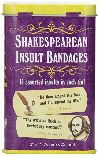 Accoutrements 12389 Shakespearean Insult Bandages