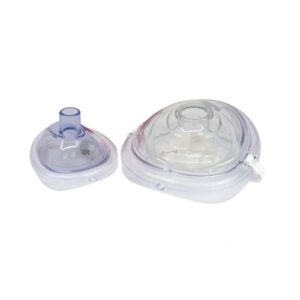 Ever Ready First Aid Adult and Infant CPR Mask Combo Kit with 2 Valves with Pair of Vinyl Gloves & 2 Alcohol Prep Pads - Red