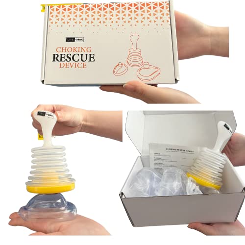 LifeBak - Choking Rescue Device. Home Kit for Adult and Children. First Aid Kit, Portable Choking Rescue Device