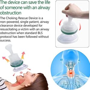 2023 New 3 PCS Choking Rescue Device - Professional Anti-Choking Device for Kids and Adults - Portable CPR Training Suction Anti Choking Device First Aid Kit for Removing Blocked Objects