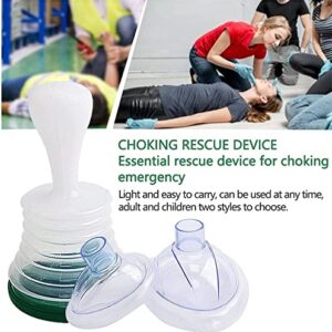 2023 New 3 PCS Choking Rescue Device - Professional Anti-Choking Device for Kids and Adults - Portable CPR Training Suction Anti Choking Device First Aid Kit for Removing Blocked Objects