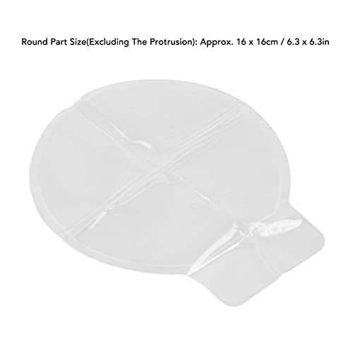 Vented Chest Seal Gauze, Silicon Gel Simple Operating Strong Emergency Vent Chest Seal Safe for Hospital (No Hole Channel)