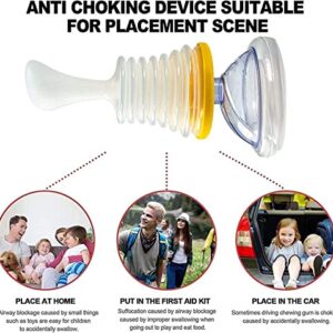 2023 New Choking Rescue Device - 2 Different Size Masks,Professional Choking Emergency Device for Adult and Children,Portable Training Suction Anti Choking Device