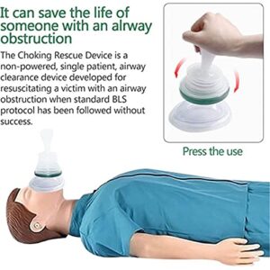 2023 New Choking Rescue Device - 2 Different Size Masks,Professional Choking Emergency Device for Adult and Children,Portable Training Suction Anti Choking Device