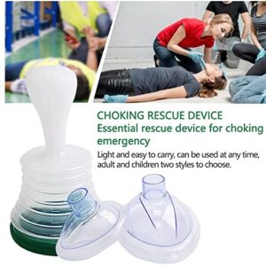 2023 New Choking Rescue Device - 2 Different Size Masks,Professional Choking Emergency Device for Adult and Children,Portable Training Suction Anti Choking Device