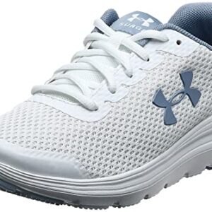 Under Armour Women's Surge 2 Running Shoe, White (106)/White, 8