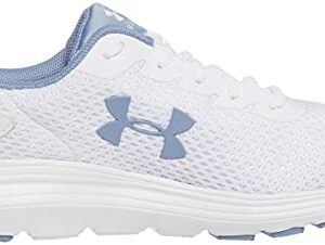 Under Armour Women's Surge 2 Running Shoe, White (106)/White, 8