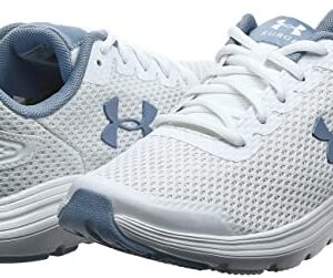 Under Armour Women's Surge 2 Running Shoe, White (106)/White, 8