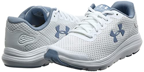 Under Armour Women's Surge 2 Running Shoe, White (106)/White, 8