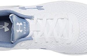 Under Armour Women's Surge 2 Running Shoe, White (106)/White, 8