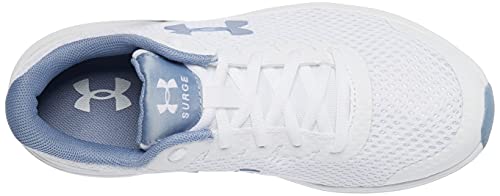 Under Armour Women's Surge 2 Running Shoe, White (106)/White, 8