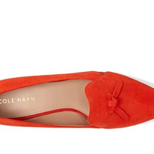 Cole Haan Viola Skimmer Red Suede 7 B (M)