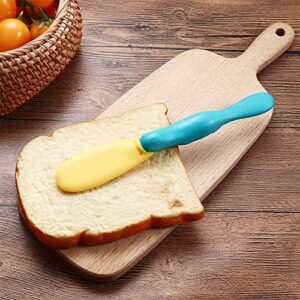 Silicone Jar Spatula Non-Stick Rubber Scraper, Sauce Jar Silicone Scraper Jam Spatula, Bread Butter Spreader, Heat Resistant Spatula Silicone Scraper for Jars