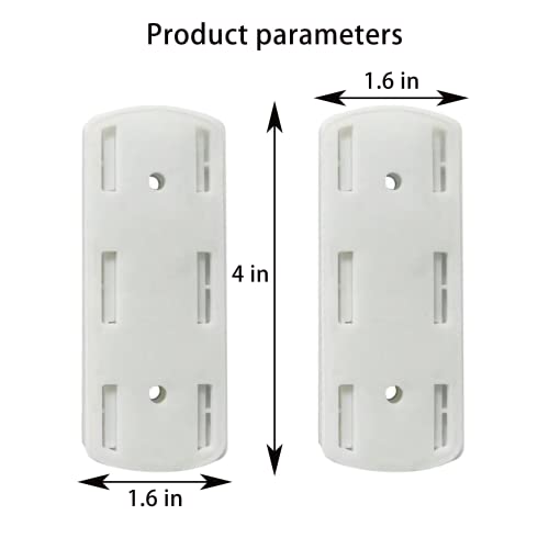 4Pcs Power Strip Holder Wall Mount fixator Strip Holder