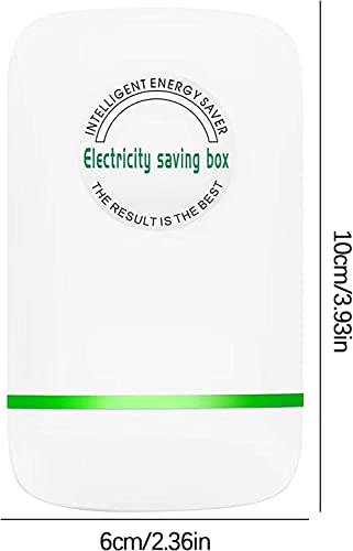 Power Saver Pro Power Saver Save Power, Smart Electricity Saving Box Electric US Plug for Household Office Market Device, High-Efficiency Smart Plug 90V-250V Pro Power Save Device (2 pcs)