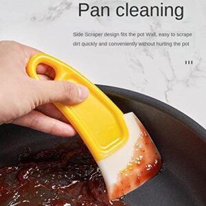 Kitchen Cleaning Shovel Silicone Kitchen Spatula Cake Tools Dish Washing Baking Pastry Brush Dirty Scraper Cleaning Fry Pan L6Q6