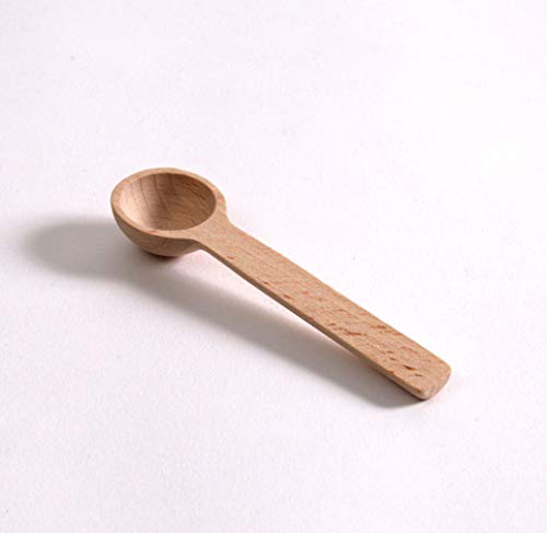 ZEROJAPAN CP-05S WH Canister S with Wooden Spoon, W 4.1 x D 3.7 x H 4.5 inches (105 x 95 x 115 mm)