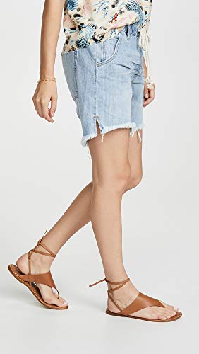 One Teaspoon Women's Hustler Shabbies Boyfriend Shorts, Hustler, Blue, XS