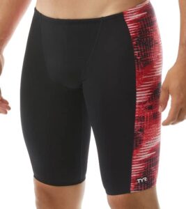 tyr sport men’s standard surge hero jammer, red, 22