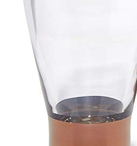 Tom Dixon Tank Beer Glasses, Copper, One Size